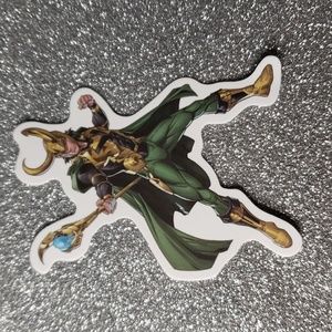 Marvel | Design | Marvel Loki Comic Waterproof Sticker | Poshmark